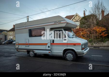 December 2025 - Classic retro Talbot camper van on the street in ...