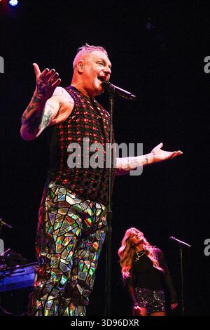Andy Bell (of Erasure) performs at the Newmark Theater in Portland ...