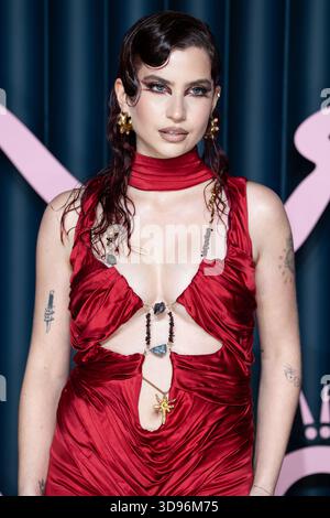 Abby Roberts attends The Fashion Awards 2025 presented by Pandora at the Royal Albert Hall Stock ...