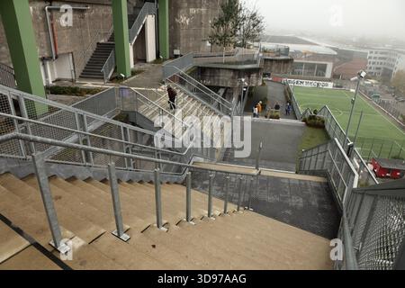 The Feldstrasse Bunker, or St Pauli bunker, a surviving Second World ...