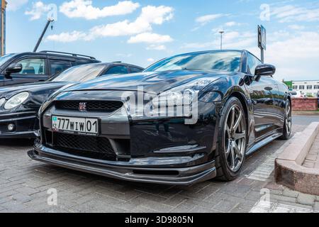 Sport tuned car in the city portrait shot. Car Tuning show Stock Photo ...