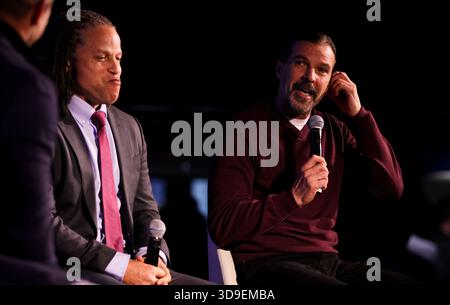 Cobi Jones and Marcelo Balboa during an 'Evening with Major League ...