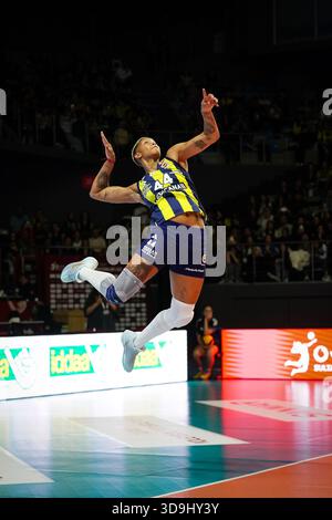 ISTANBUL, TURKIYE - OCTOBER 19, 2025: Melissa Vargas in Fenerbahce vs ...