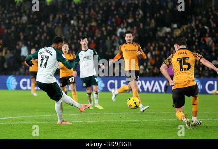Middlesbrough's Morgan Whittaker scores their side's second goal of the ...