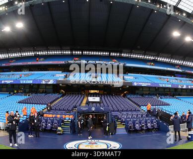 Interior view of the Etihad stadium Stock Photo - Alamy