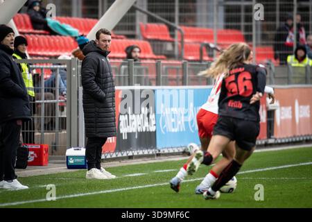 Head coach Jonas Stephan (RB Leipzig) looking disappointed ...