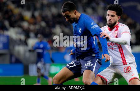 Matthéo Xantieppe (27 Grenoble) in action during the french second ...