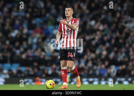 Granit Xhaka of Sunderland during the Sunderland v Manchester City ...