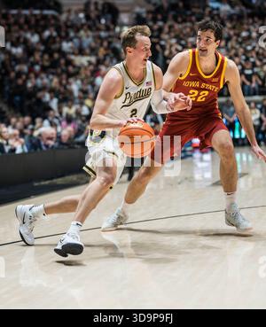 Iowa State forward Milan Momcilovic sits on the bench during the second ...