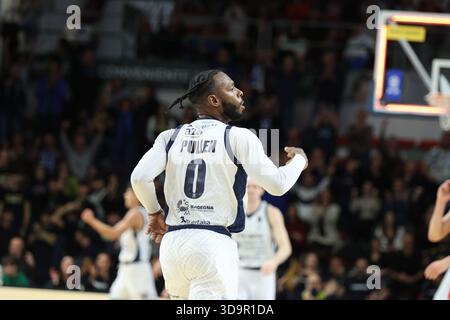 Jacob Pullen (Banco di Sardegna Sassari) during Banco di Sardegna ...