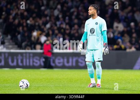 Guillaume Restes of Toulouse during the French championship Ligue 1 ...