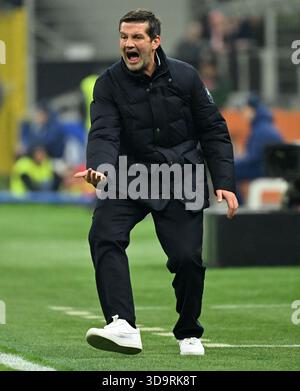 Inter Milan’s head coach Cristian Chivu during the EA Sports FC italian ...