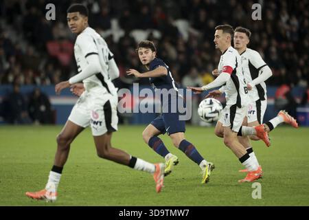 Valentin RONGIER of Rennes during the French championship Ligue 1 ...