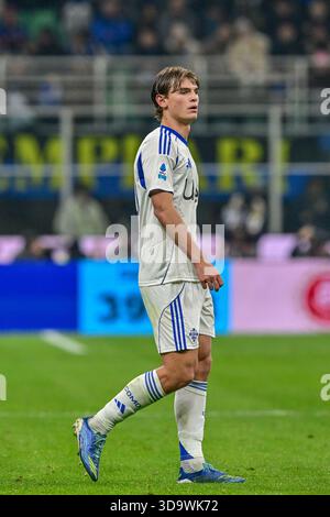 nico paz como during serie A match Como 1907 vs AC Milan - Como january ...