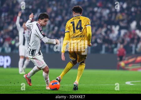 Fabio Miretti of Juventus FC seen in action during Serie A 2025/26 ...