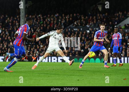 Harry Wilson of Fulham scores a GOAL 1-3 and celebrates during the ...