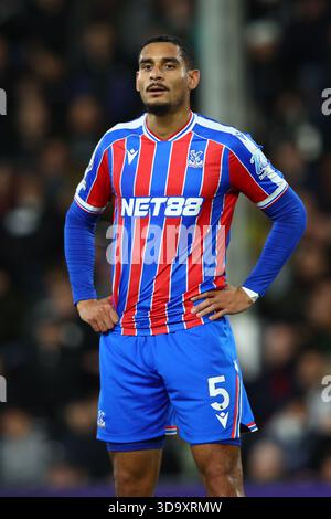 Maxence Lacroix of Crystal Palace FC celebrates during the award ...