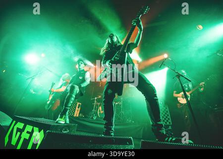 Aarhus, Denmark. 05th, December 2025. The Danish punk rock band ...
