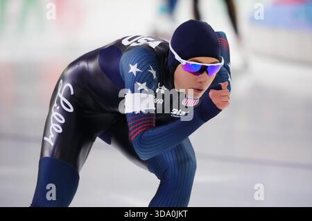 MYERS Greta (USA) during Speed Skating, Olympic Winter Games Milano ...
