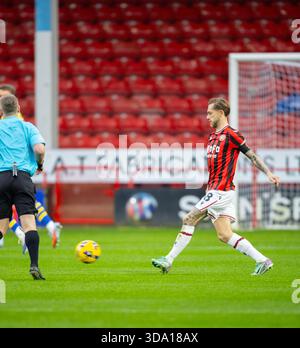 8, Charlie Lakin of Walsall FC in attacking action during the Sky Bet ...