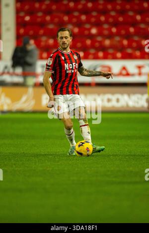 8, Charlie Lakin of Walsall FC in attacking action during the Sky Bet ...