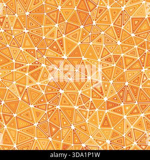 Triangle shapes background. Multiple repeated inner triangles. Compact ...