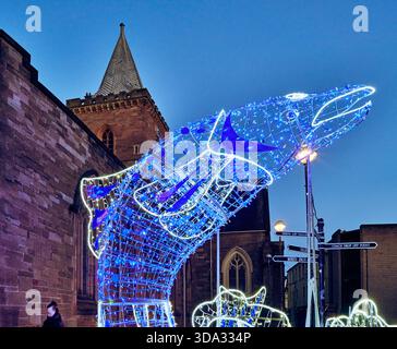 Perth city centre has a varied range of Christmas lighting during this ...