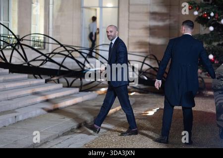 French Deputy Minister for Europe Benjamin Haddad - Meeting between the ...
