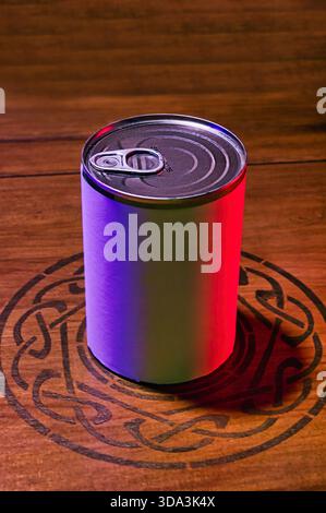 Black and white aluminum jar lid isolated on white background Stock ...