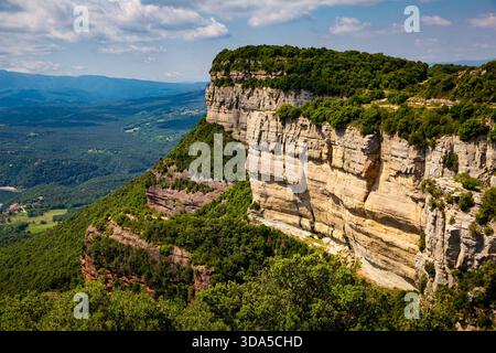 Highland landscape at Tavertet municipality, Catalonia, Spain Stock ...