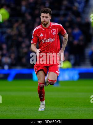 Neco Williams of Nottingham Forest during the Premier League match ...