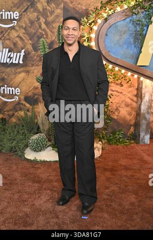 Aaron Moten at the premiere of Season 2 of the Amazon Prime Video ...