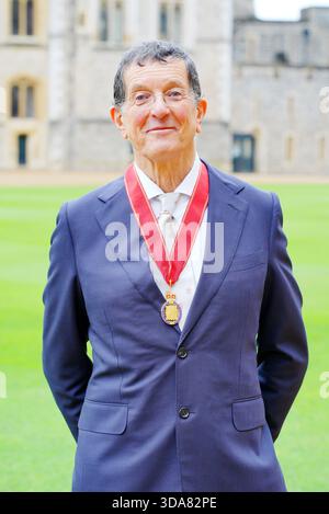 Sir Antony Gormley after being made a Companion of Honour by King ...