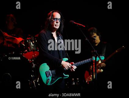 American singer and songwriter Todd Rundgren Live at the London ...