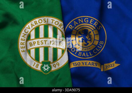 Pringsewu, Lampung; December 10, 2025; Midtjyland football club logo ...