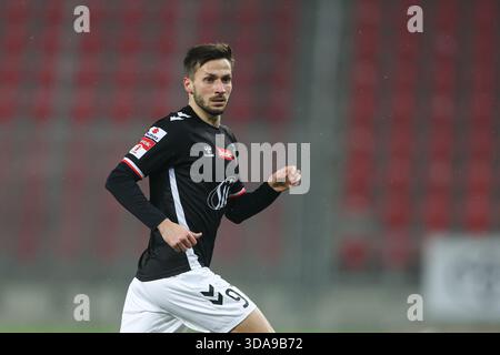 Patryk Janasik of Polonia Warszawa seen in action during BETCLIC 1 ...