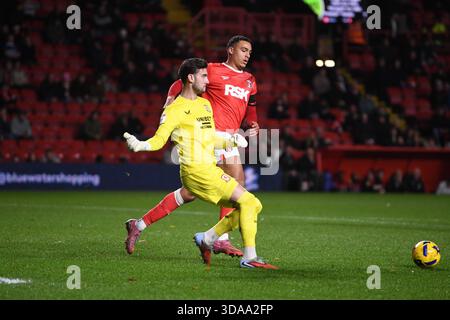 Sol Brynn of Middlesbrough FC during the Sky Bet Championship match ...