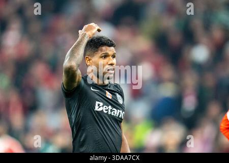 Matheus Reis of Sporting during the UEFA Champions League, League phase ...