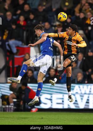 Dylan Duffy of Chesterfield in action during the Sky Bet League 2 match ...
