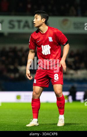 Birmingham City's Paik Seung-Ho celebrates after he scores his side's ...