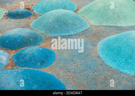 Different jumping people on color background Stock Photo - Alamy