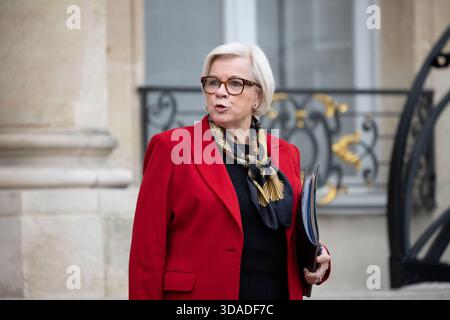 French Army Minister Catherine Vautrin during the Government Statement ...