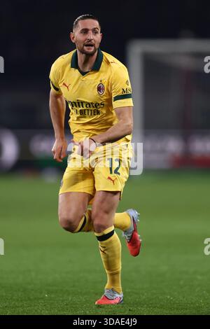 Adrien Rabiot of AC Milan looks on prior to the Serie A football match ...