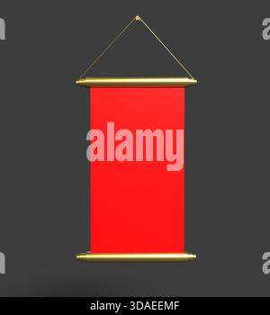 Chinese New Year of Horse 2026 mascot with shadow at vertical ...