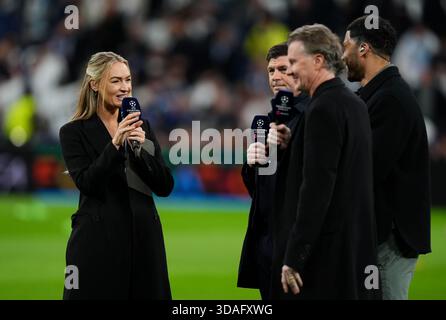 Joleon Lescott and Steve McManaman before the FA Cup fourth round draw ...