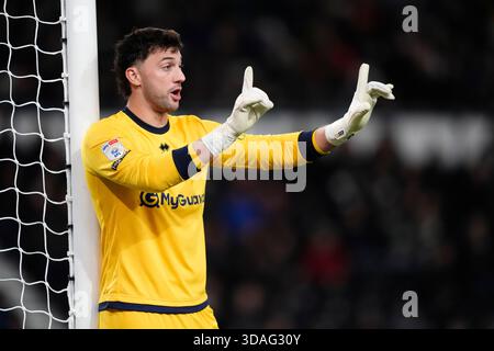 Millwall goalkeeper Max Crocombe during the Sky Bet Championship match ...