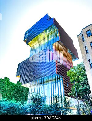 Boston University Center for Computing and Data Sciences (CDS) building ...