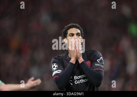 Leverkusen, Germany. 10th Dec, 2025. Soccer: Champions League, Bayer ...