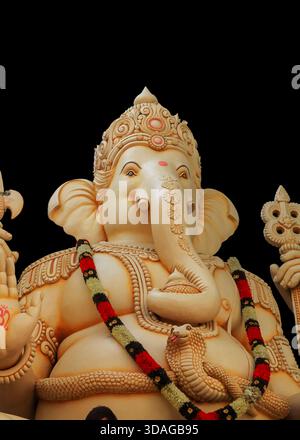 Lord Shiva statue at the Shivoham Shiva Temple, located in Bangalore ...