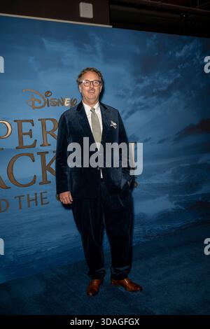 Toby Stephens attending the screening of Percy Jackson and the ...